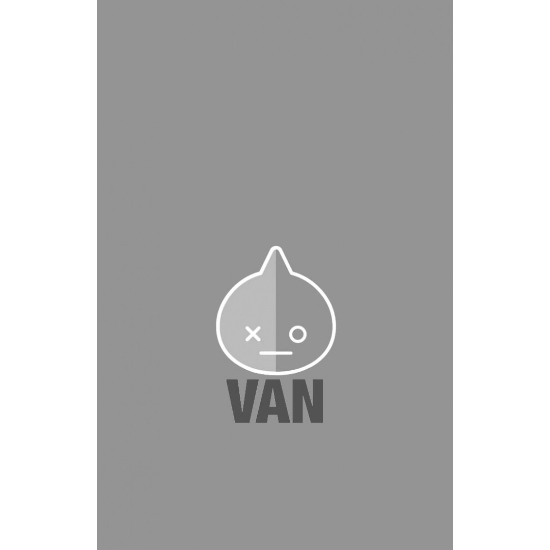 BT21 Van Backpack StudentPack - Van Avatar On Gray Background | Shirt Chic