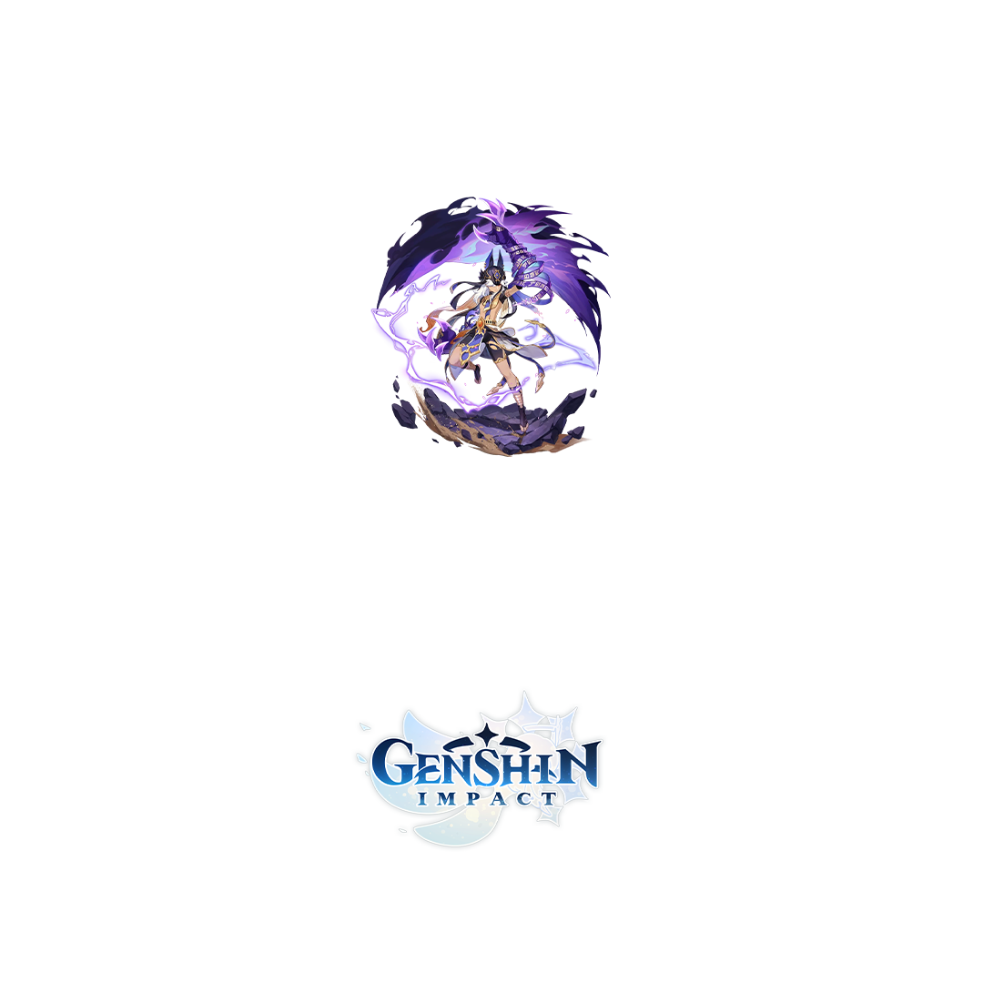 Genshin Impact Cyno Backpack SuperPack - Cyno Character Art Series ...