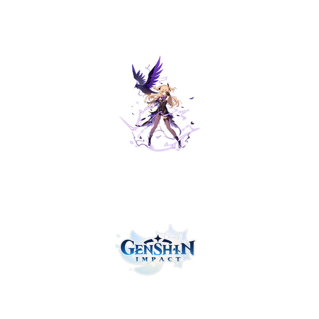 Genshin Impact Fischl Backpack SuperPack - Fischl Character Art Series ...