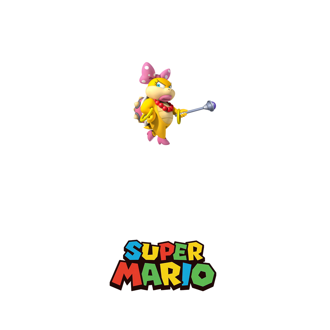 Super Mario Wendy Koopa Backpack SuperPack - Wendy Koopa Cartoon Art ...