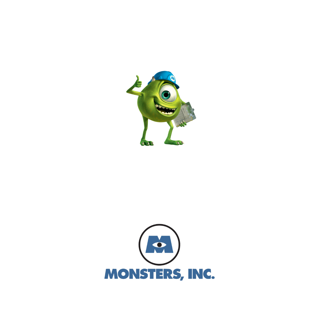 Monster INC Mike Wazowski Backpack SuperPack - Mike Wazowski Wearing ...