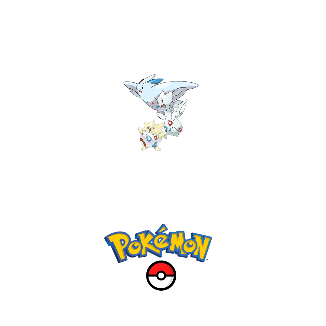 Pokemon Backpack SuperPack - Togepi Togetic Togekiss Evolution Cartoon ...