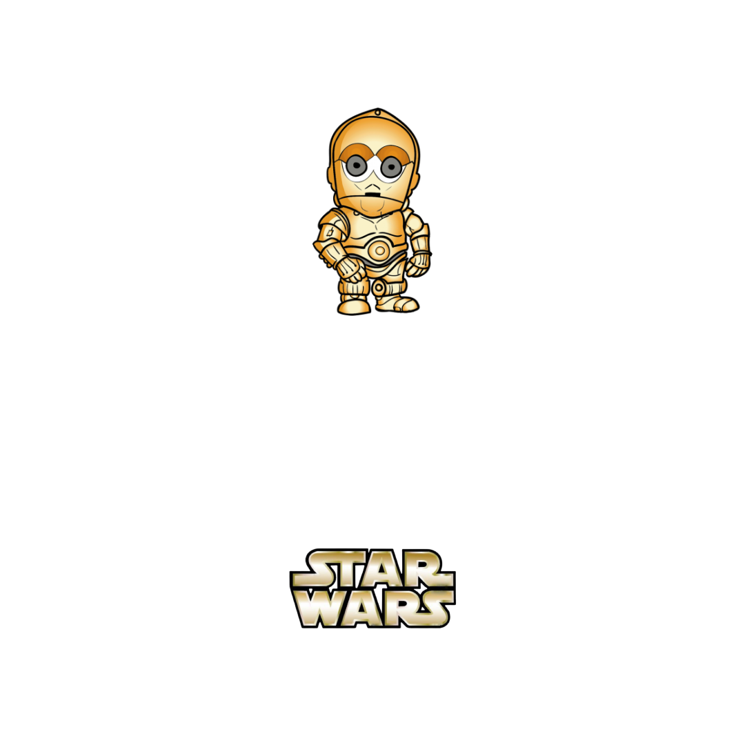 Star Wars C-3PO Backpack SuperPack - C-3PO Standing Chibi Art | Shirt Chic