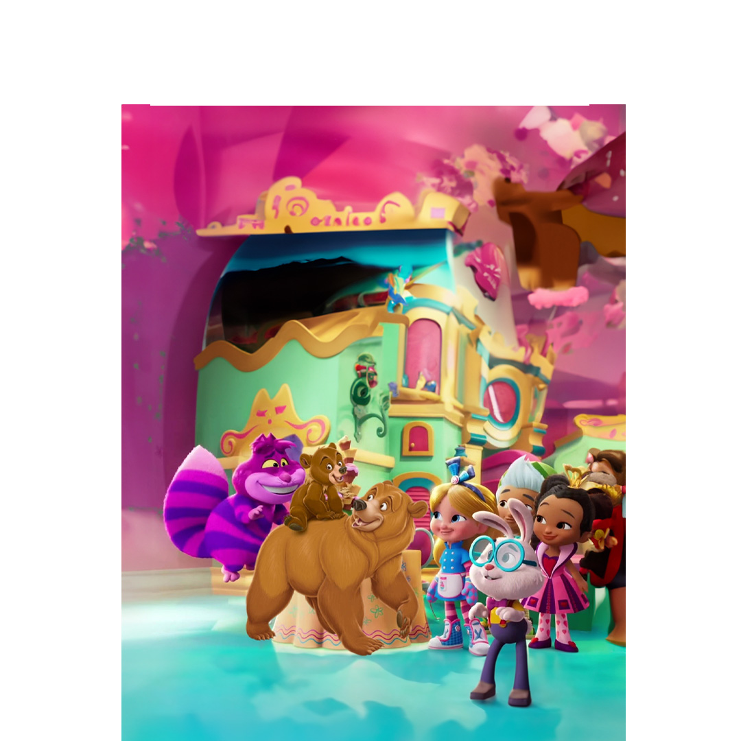 Alice's Wonderland Bakery Backpack StudentPack - Alice's Wonderland ...