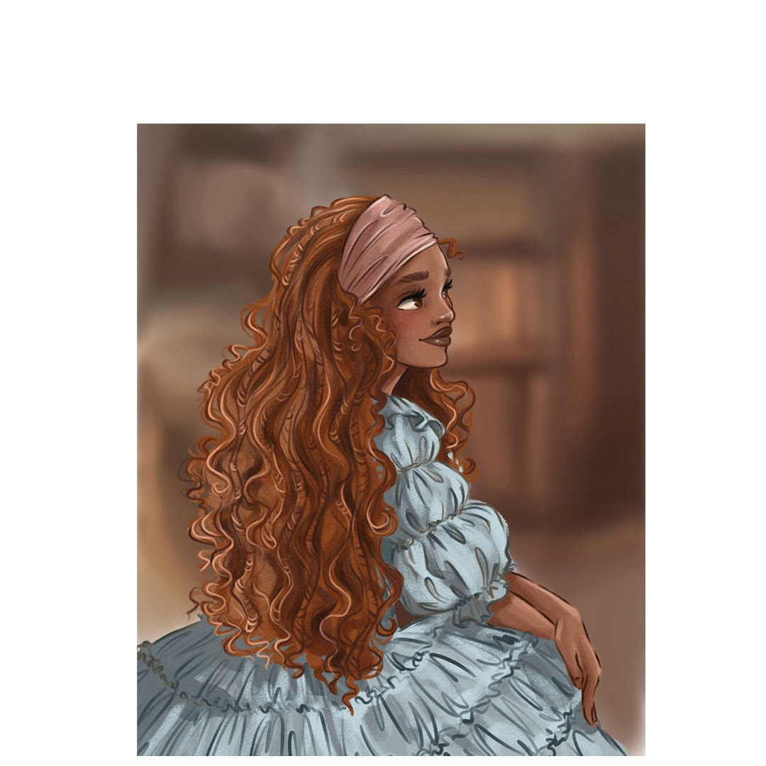 The Little Mermaid 2023 Ariel Backpack StudentPack - Ariel Side View ...