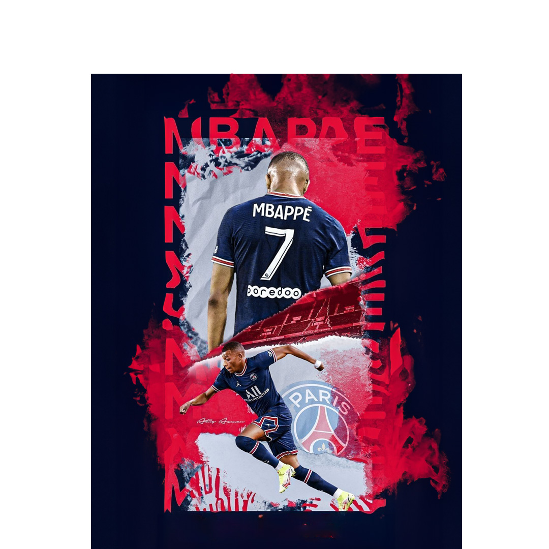 Kylian Mbappe Backpack StudentPack - Kylian Mbappe 7 Paris Saint ...