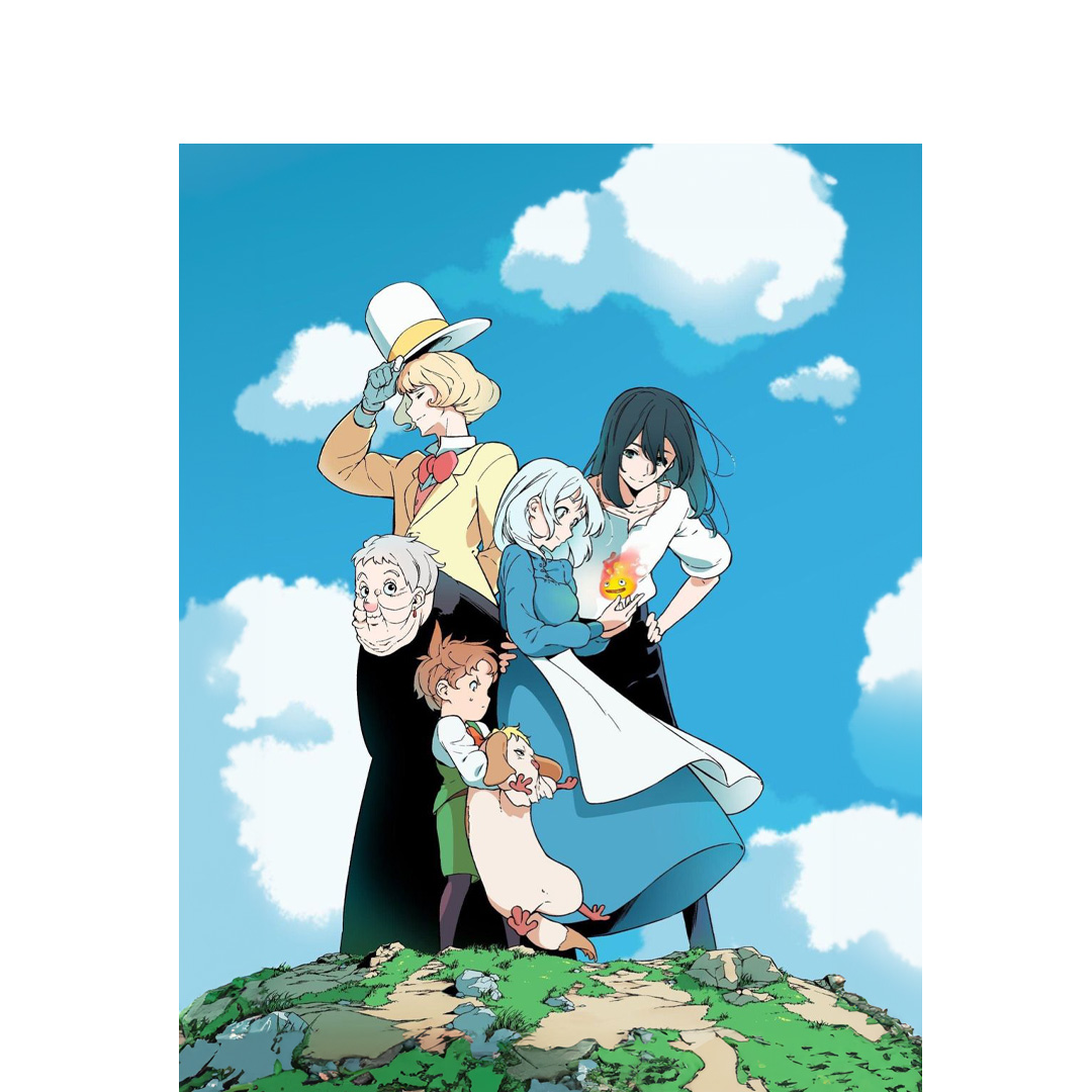Howl's Moving Castle Backpack StudentPack - Howl's Moving Castle Heroes ...