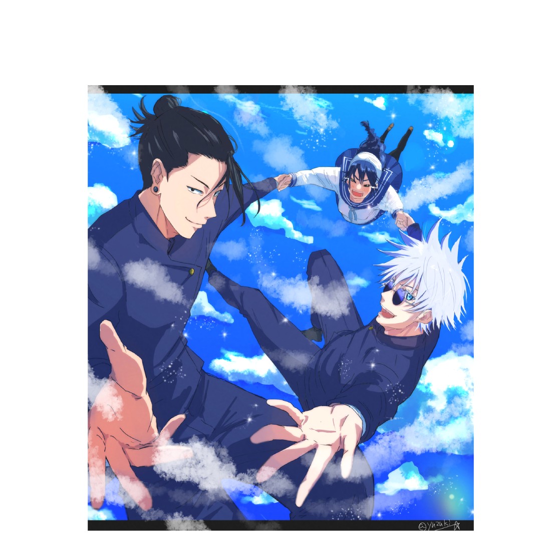 Jujutsu Kaisen Backpack StudentPack - Gojo Satoru Geto Suguru Riko ...