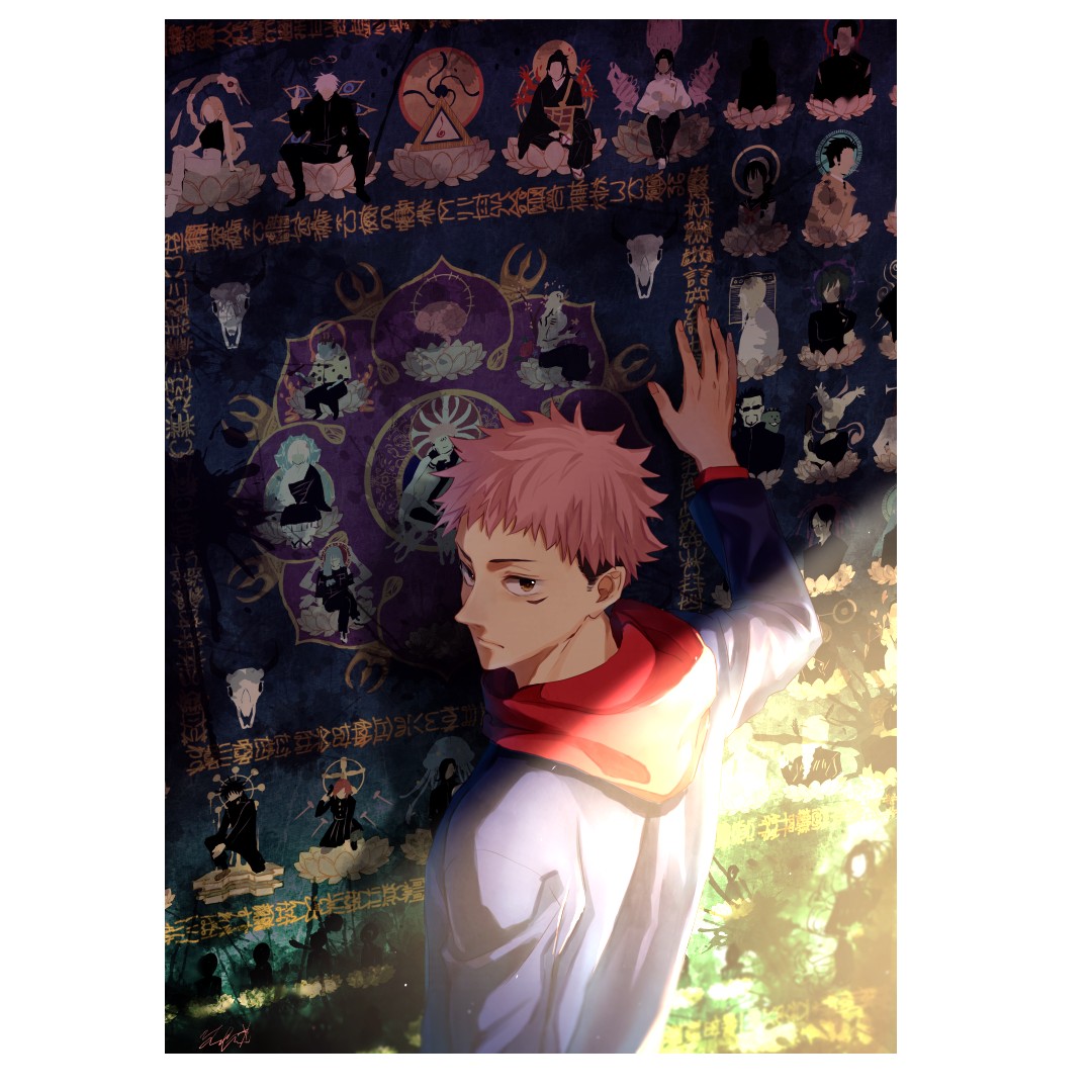 Jujutsu Kaisen Yuji Itadori Backpack StudentPack - Yuji Itadori Back ...