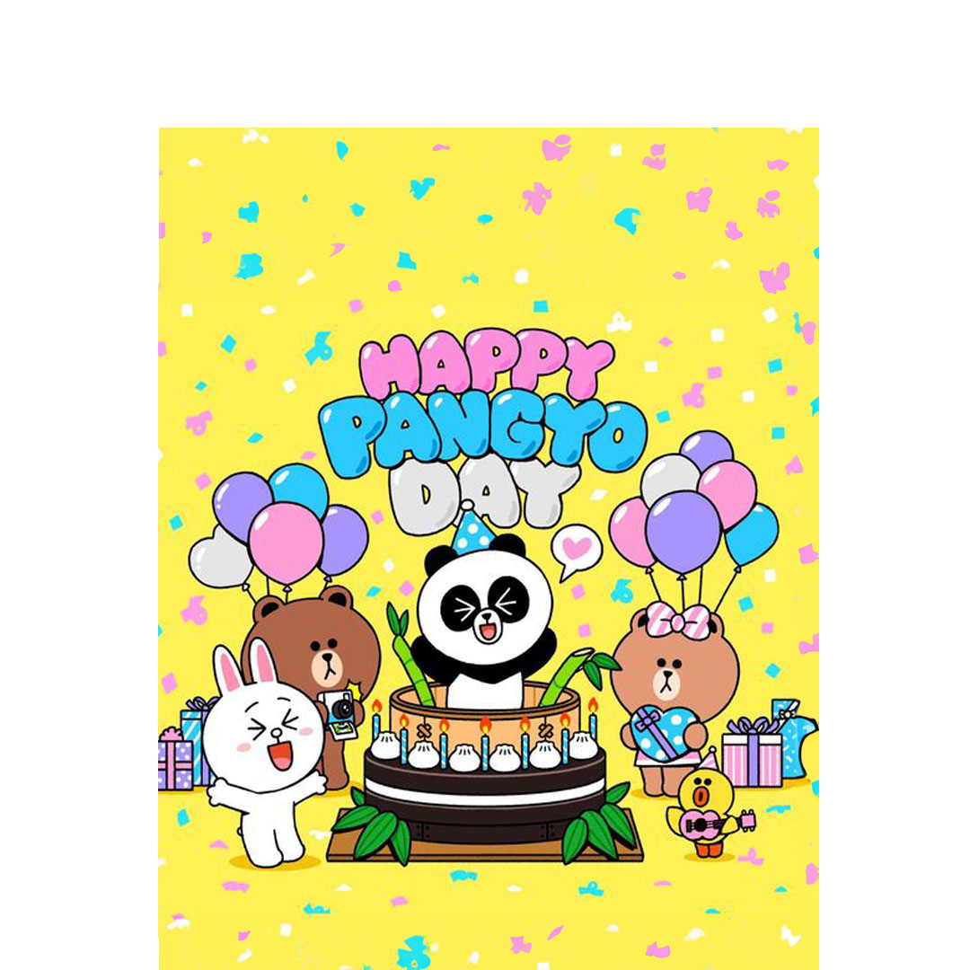 Lines Friends Pangyo Backpack StudentPack - Pangyo Happy Pangyo Day ...