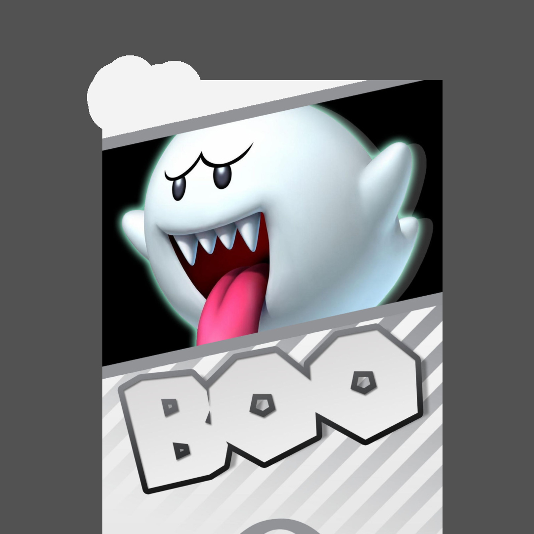 Super Mario Boo Backpack StudentPack - Boo Scary Introduction | Shirt Chic