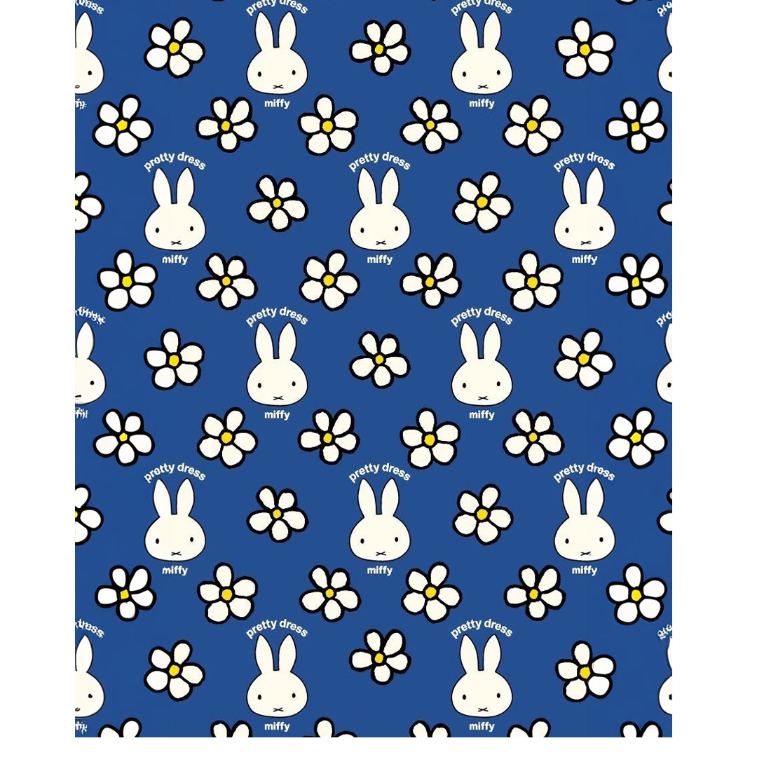 Miffy And Friends Miffy Backpack StudentPack - Pretty Dress Pattern Art ...