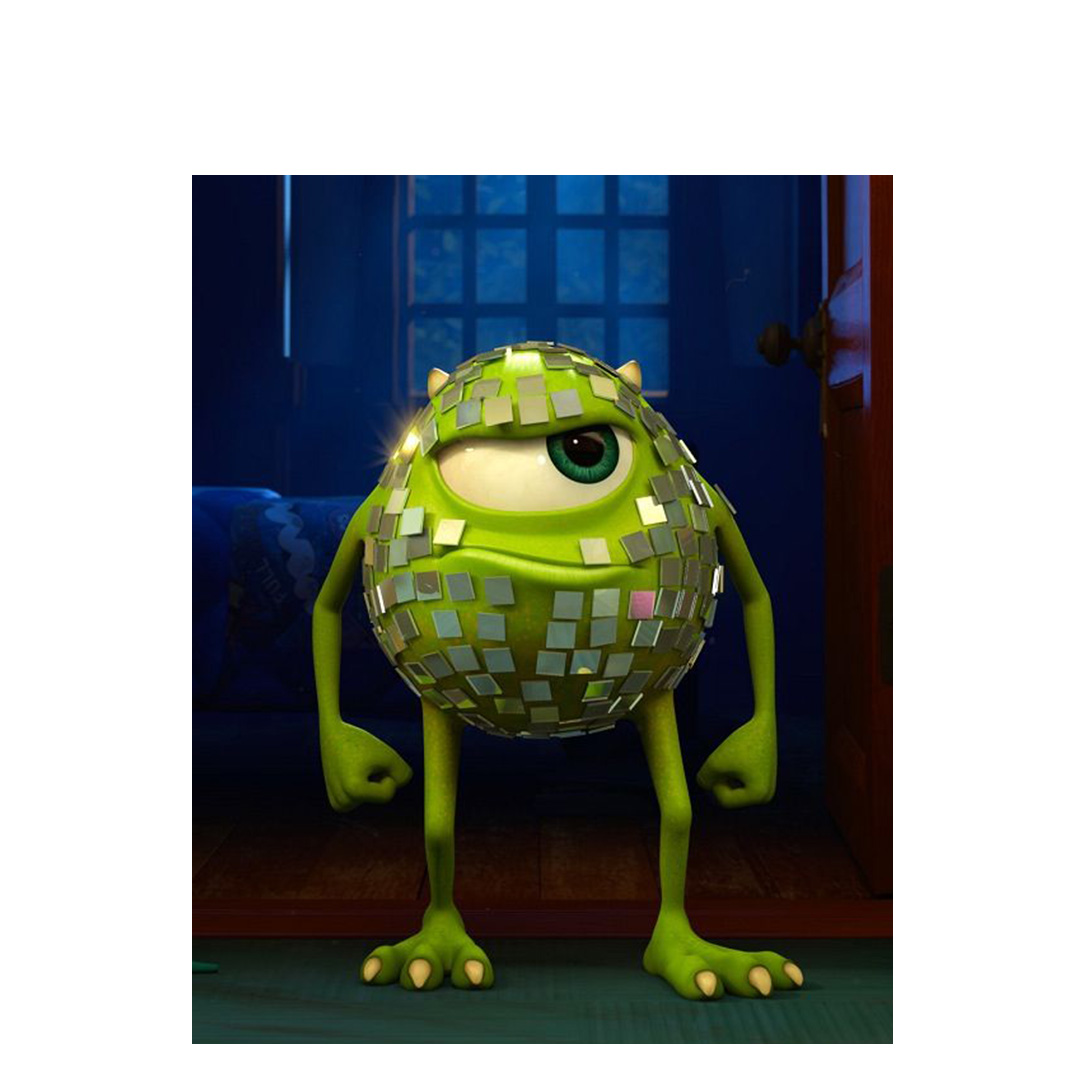 Monster INC Mike Wazowski Backpack StudentPack - Mike Wazowski Mirror ...