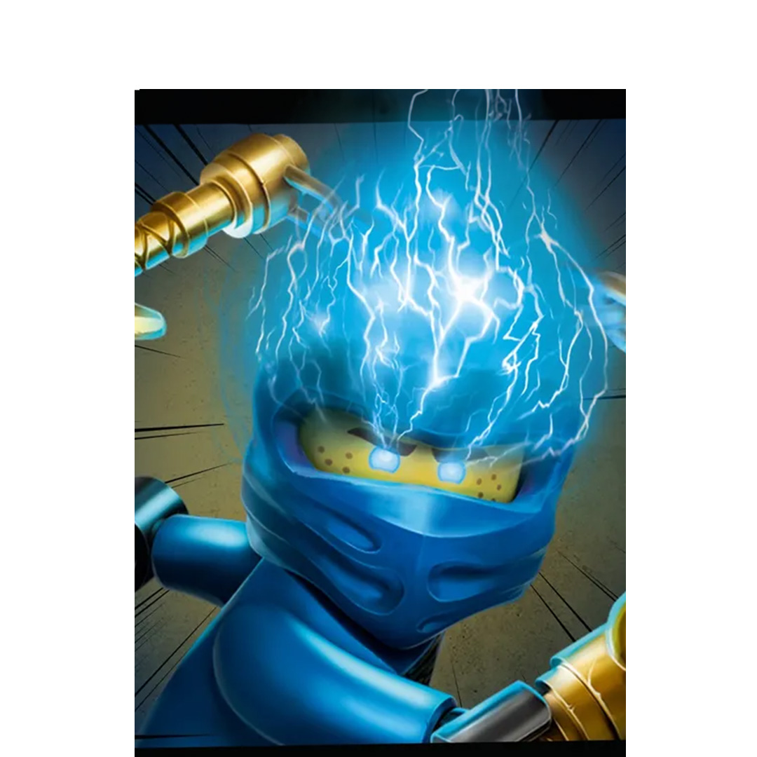 Ninjago Dragon Rising Jay Backpack StudentPack - Jay Lovable Lightning ...