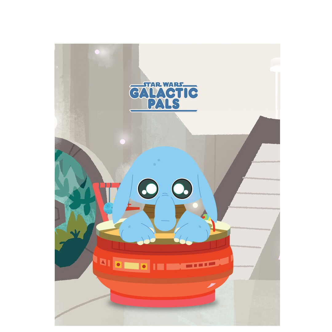 Star Wars Galactic Pals Ortolan Backpack StudentPack - Ortolan Sitting ...