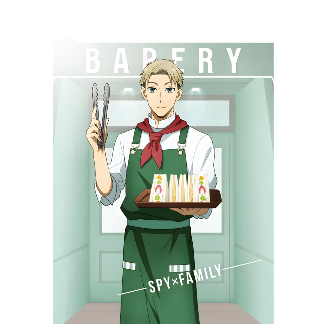Spy X Family Loid Forger Backpack StudentPack - Loid Forger Bakery Chef ...