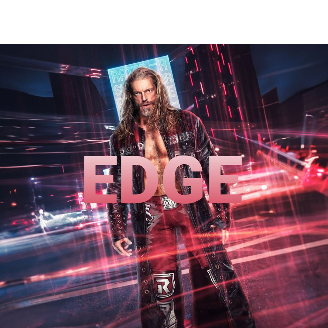WWE Edge Backpack StudentPack - Edge Fierce Poster | Shirt Chic