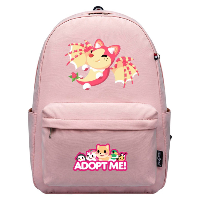 Roblox Adopt Me Strawberry Shortcake Bat Dragon Backpack SuperPack ...