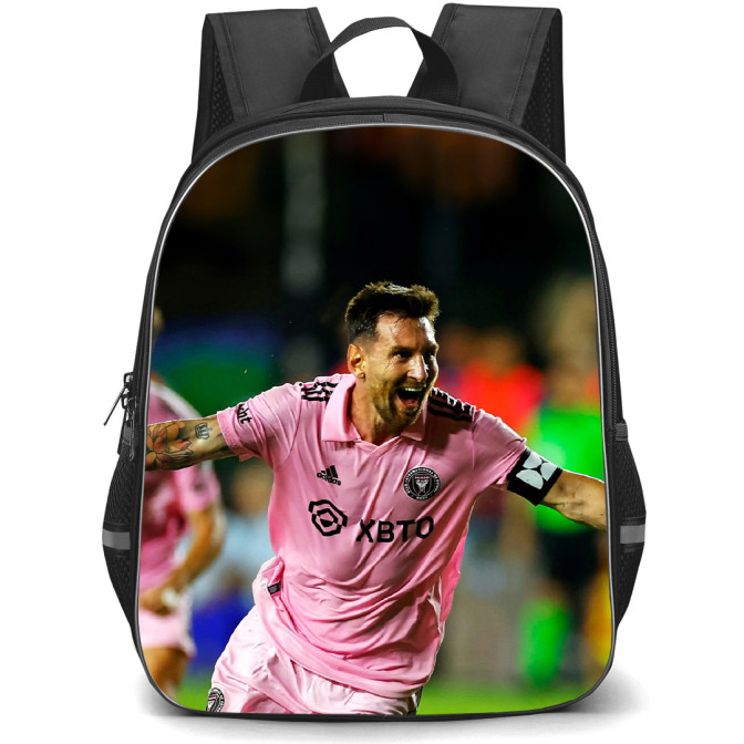 Inter Miami CF Lionel Messi Backpack StudentPack - Lionel Messi Running ...