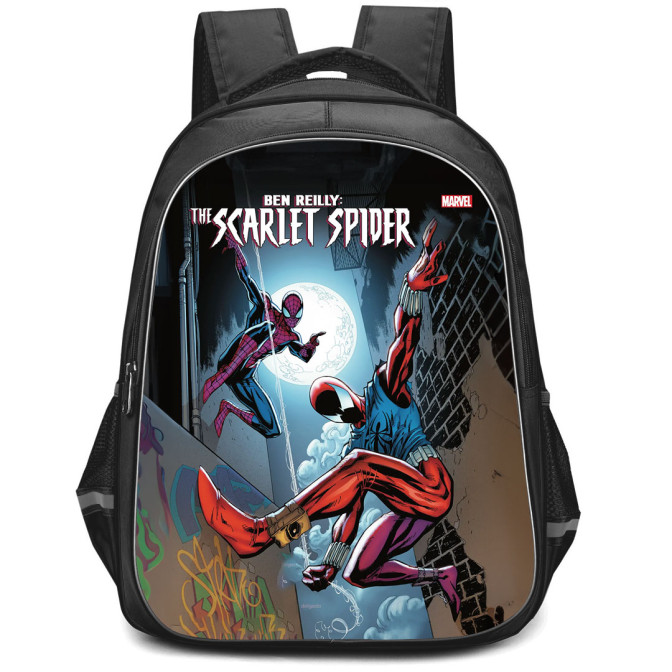 Spider Man Across The Spider Verse Scarlet Spider Backpack StudentPack ...