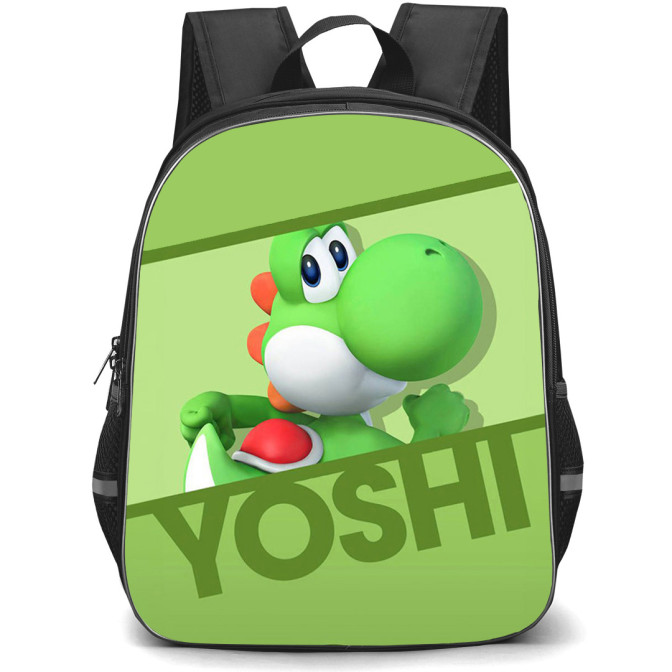 Super Mario Yoshi Backpack StudentPack - Yoshi Introduction Green ...