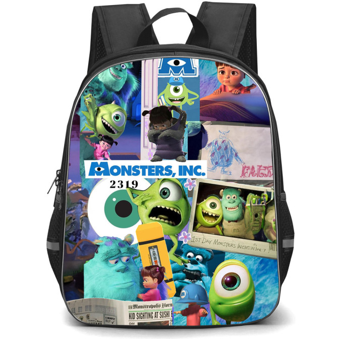 Monster INC Mike Wazowski Backpack StudentPack - Monster INC Selfie ...