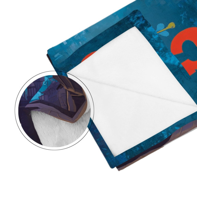 Coco Blanket Throw - Disney Coco Logo | Shirt Chic