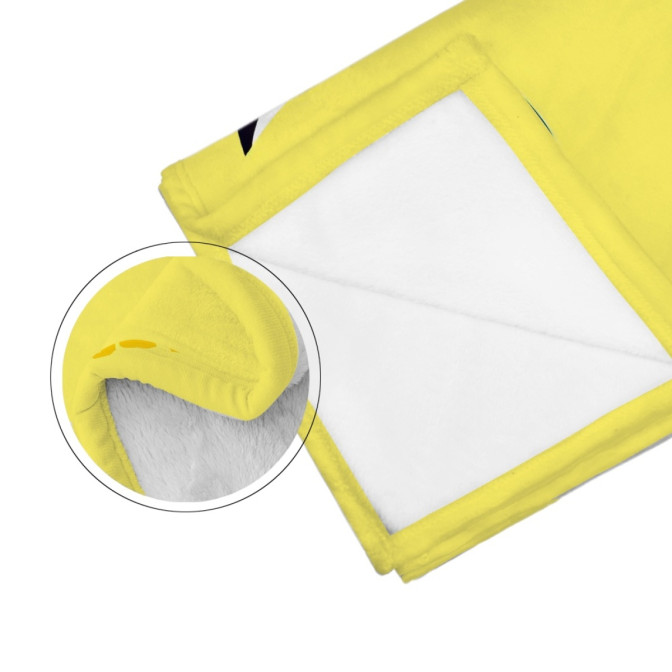 Pixar Inside Out Joy Blanket Throw - Joy Smiling Avatar | Shirt Chic