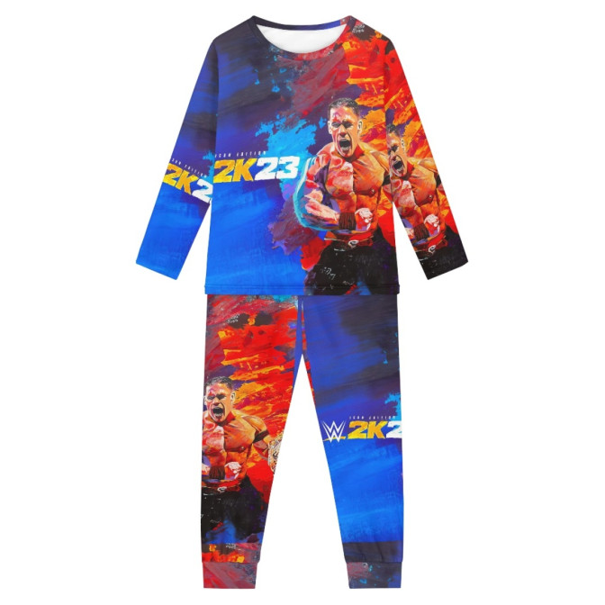 WWE John Cena Pajamas Pyjamas - John Cena WWE 2K23 Game Official Poster ...
