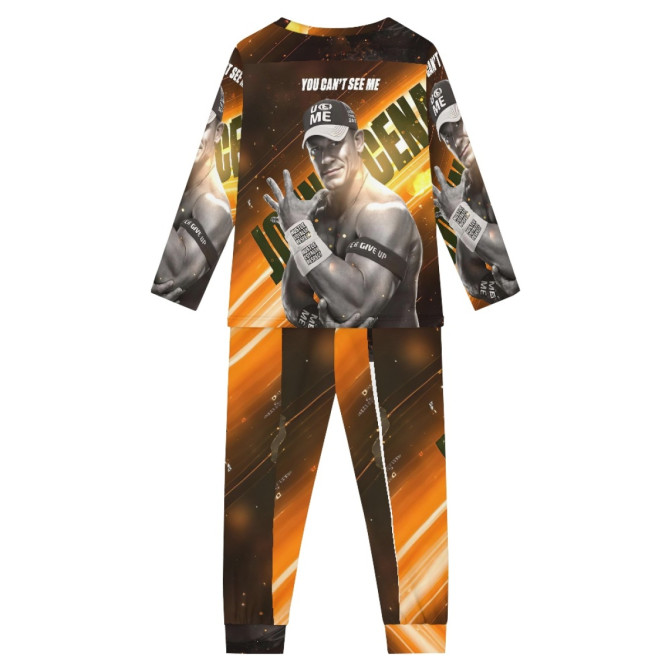 WWE John Cena Pajamas Pyjamas - John Cena You Can't See Me Poster ...