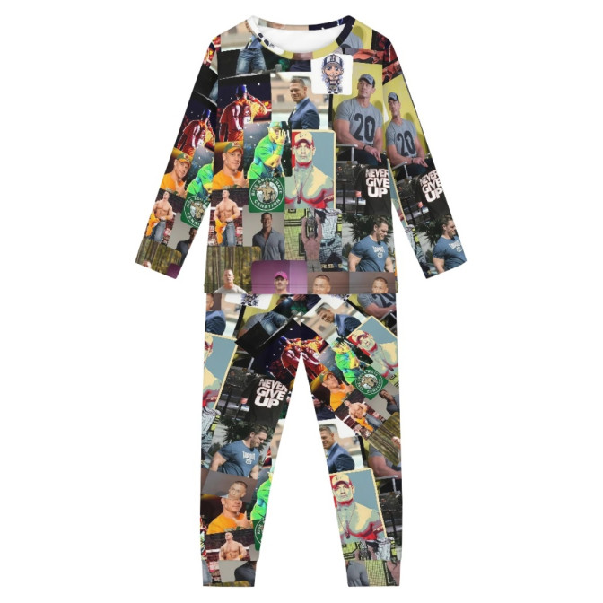 WWE John Cena Pajamas Pyjamas - John Cena Portrait Collage | Shirt Chic