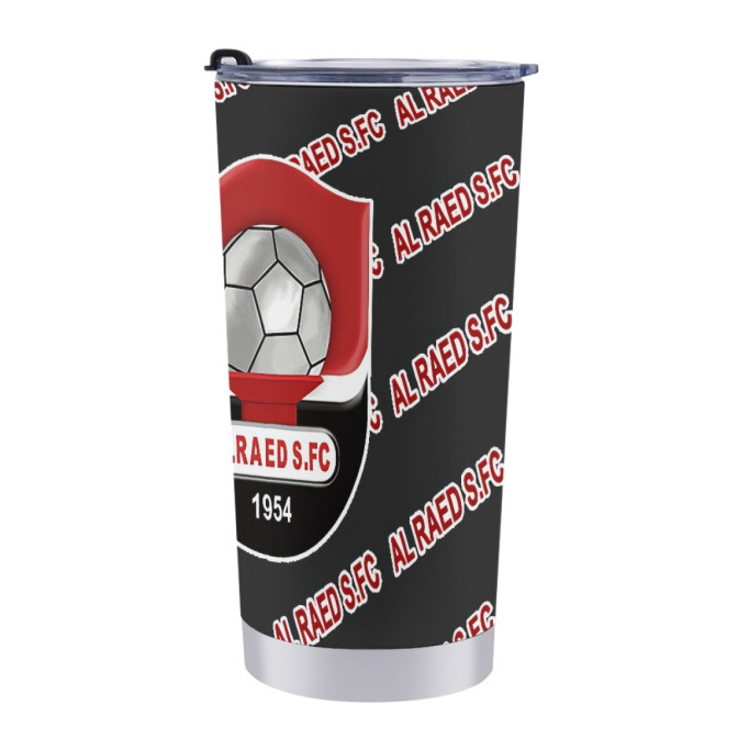 Al Raed FC Football Club Tumbler Bottle - Raed Football Club Medley ...