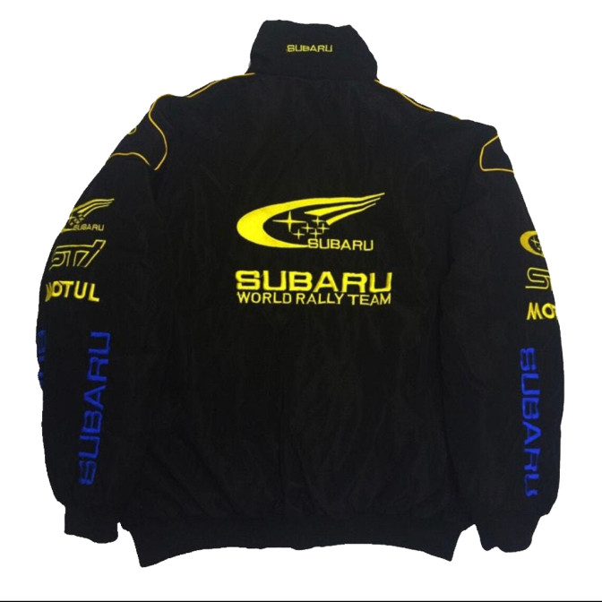 Formula 1 Subaru World Rally Team Jacket - Retro Embroidery Jacket ...