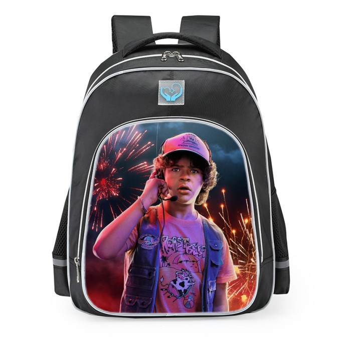 Stranger Things Dustin Henderson School Backpack | Shirt Chic