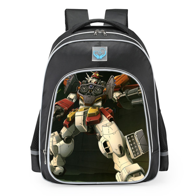 Mobile Suit Gundam Heavyarms Custom School Backpack | Shirt Chic