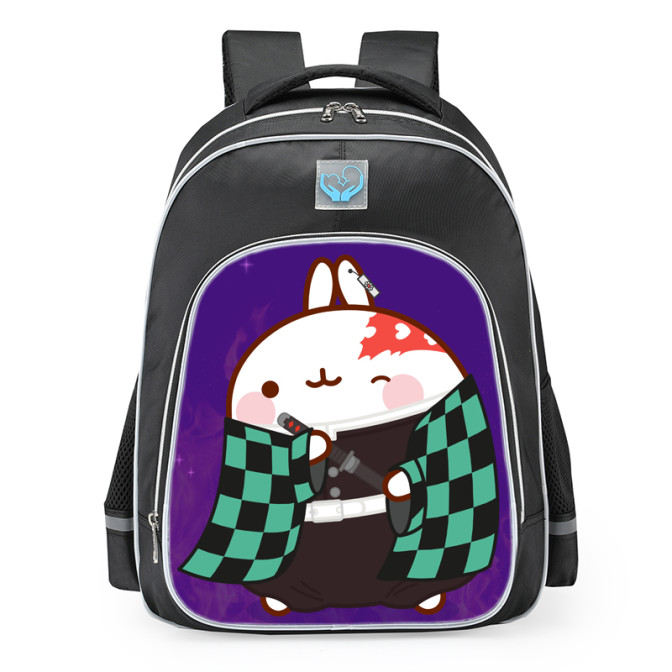 Molang Demon Slayer School Backpack | Shirt Chic