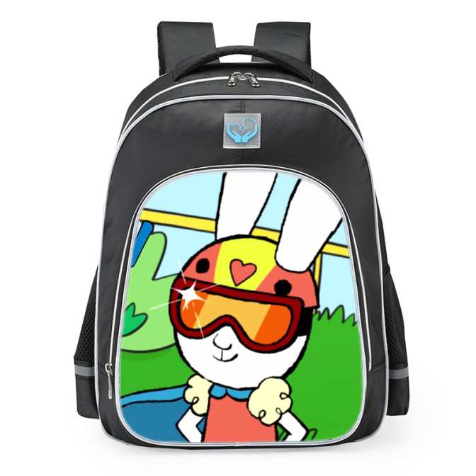 Simon Super Rabbit Lou School Backpack | Shirt Chic