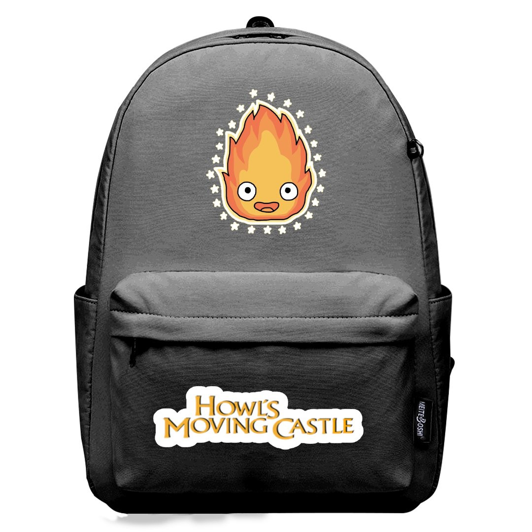 Howls Moving Castle Calcifer Backpack SuperPack - Calcifer Icon Chibi ...