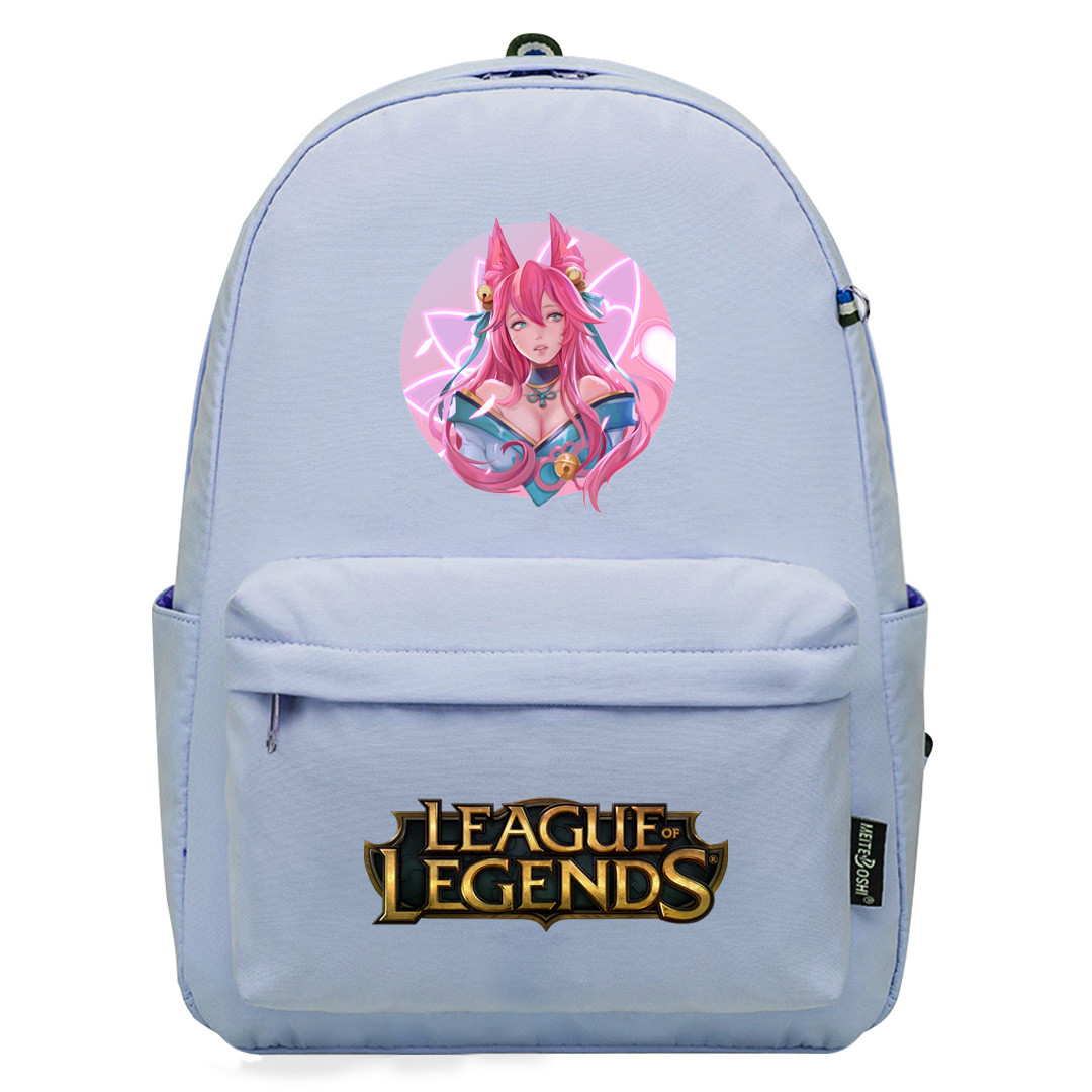 League of Legends Ahri Backpack SuperPack - Ahri Portrait Cartoon Art ...