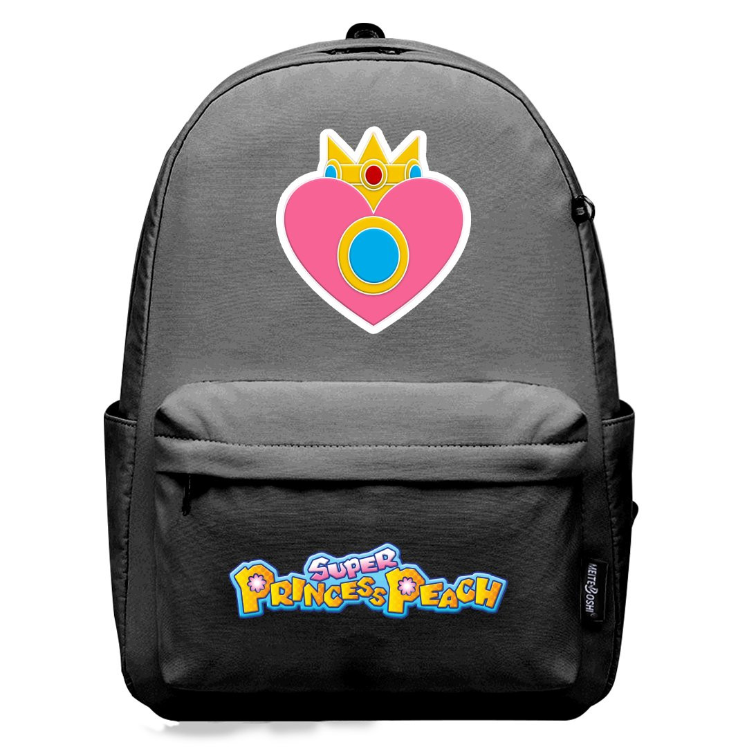 Super Mario Princess Peach Backpack SuperPack - Princess Peach Crown ...