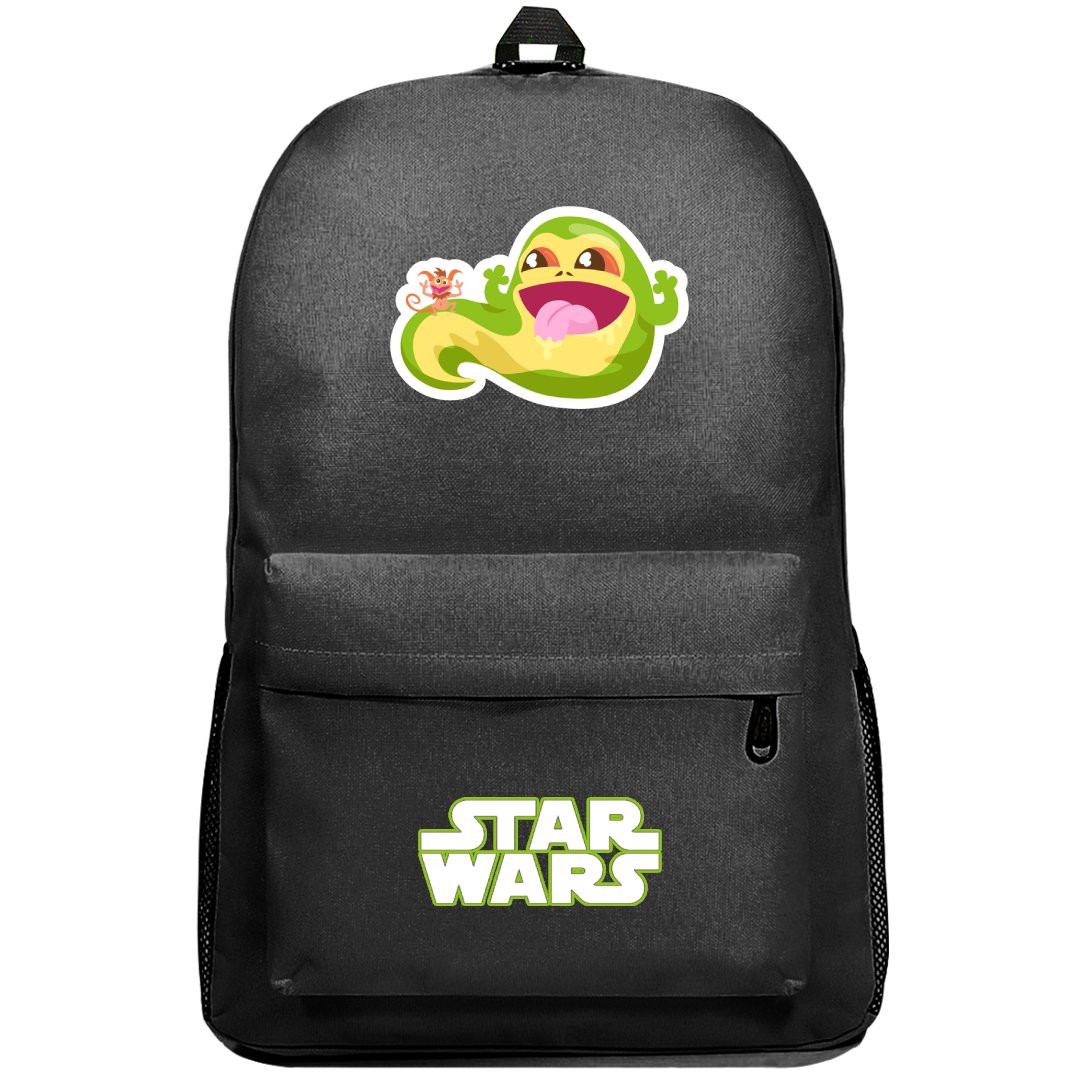 Star Wars Jabba The Hutt Backpack SuperPack - Jabba The Hutt Sticker ...