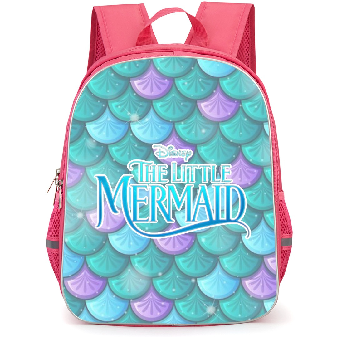 The Little Mermaid 2023 Ariel Backpack StudentPack - Ariel Movie Logo ...