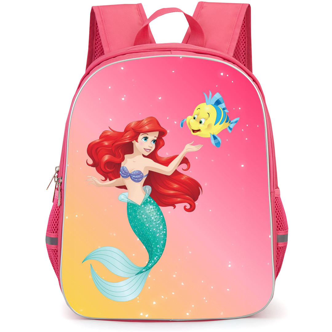 The Little Mermaid Ariel Backpack StudentPack - Ariel Floating With ...