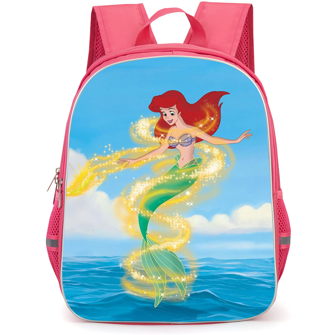The Little Mermaid Ariel Backpack StudentPack - Ariel Floating With ...