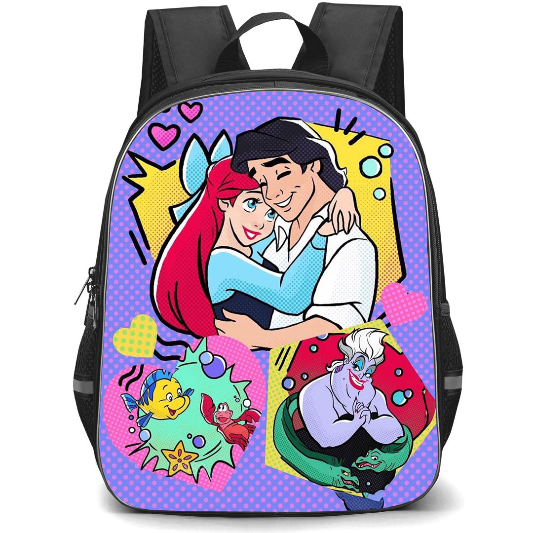 The Little Mermaid Ariel Backpack StudentPack - Ariel With Prince ...