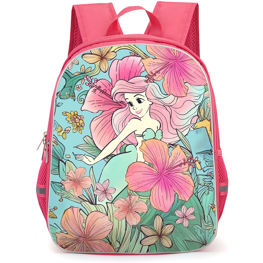 The Little Mermaid Ariel Backpack StudentPack - Ariel Surrounded By ...