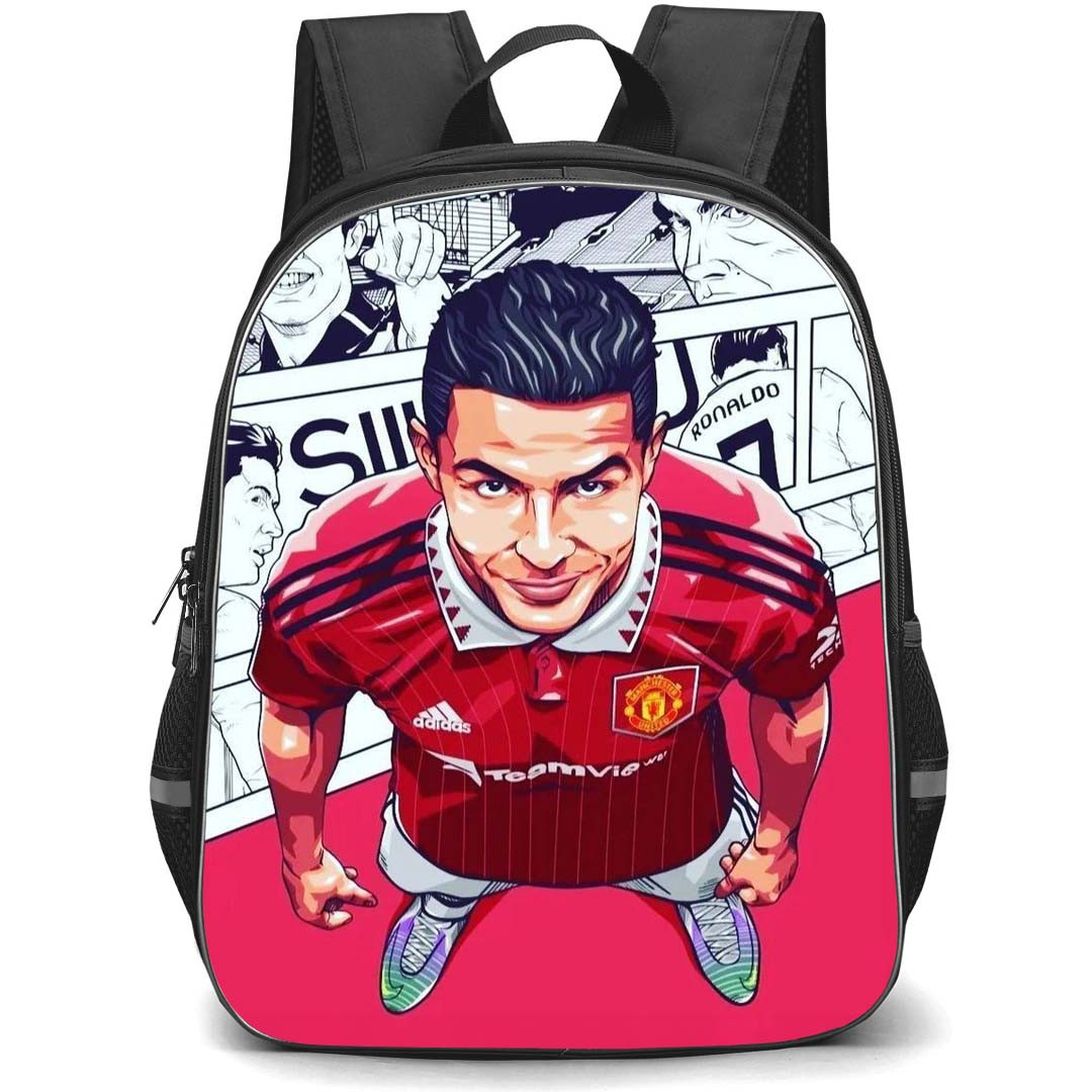 Cristiano Ronaldo Backpack StudentPack - Cristiano Ronaldo Manchester ...