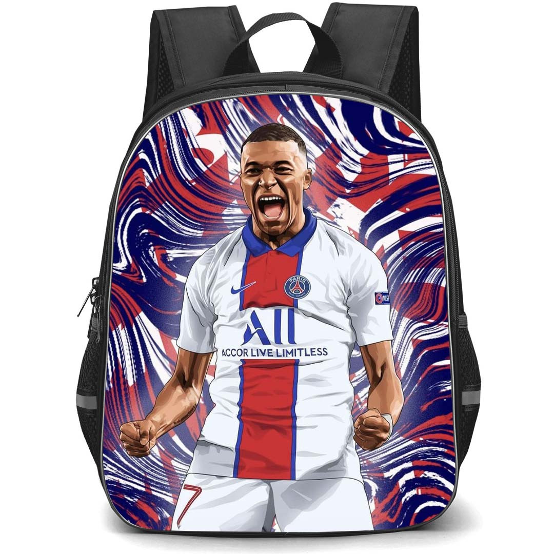 Kylian Mbappe Backpack StudentPack - Kylian Mbappe Paris Saint-Germain ...