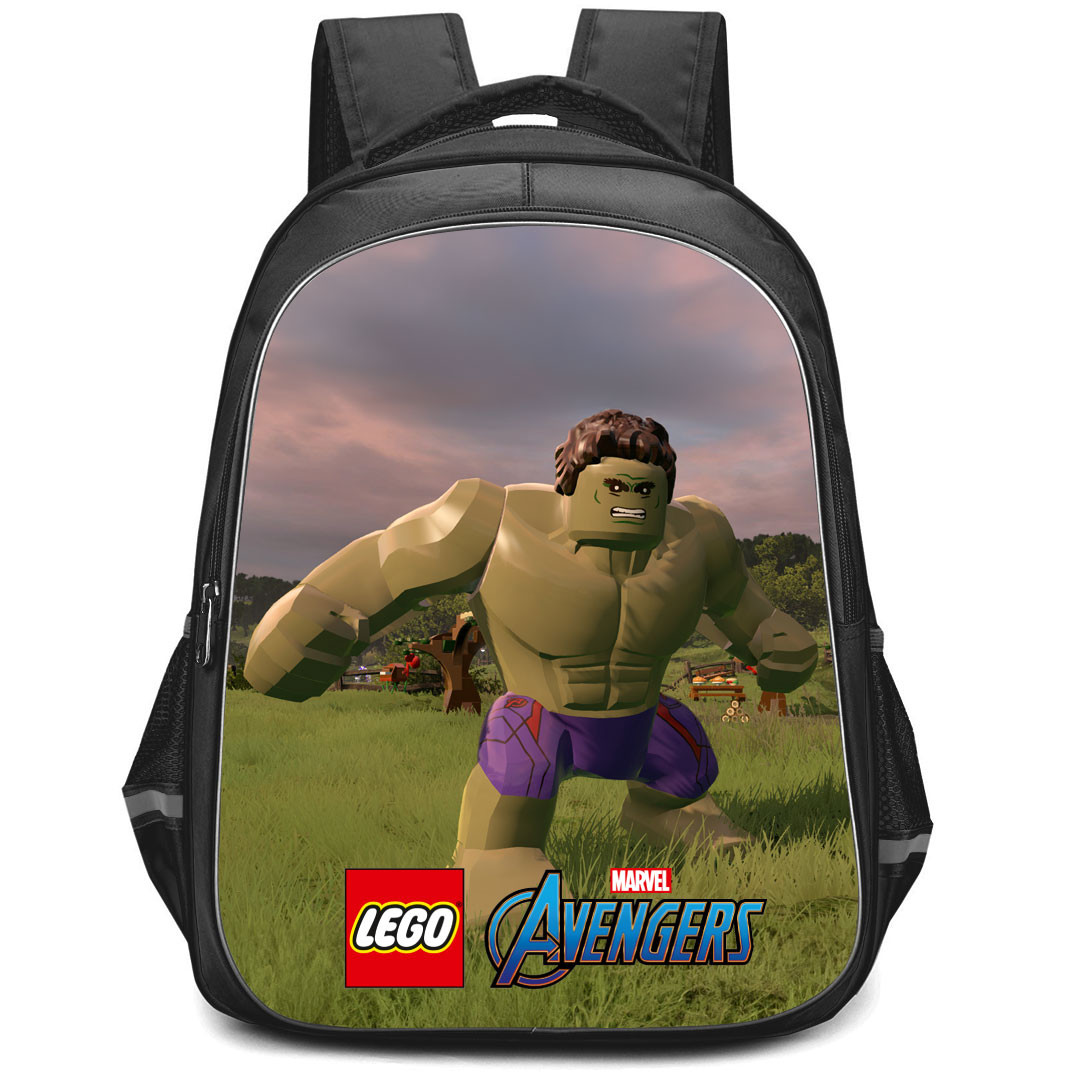 LEGO Marvel Avengers Hulk Backpack StudentPack - Hulk Standing On Grass ...