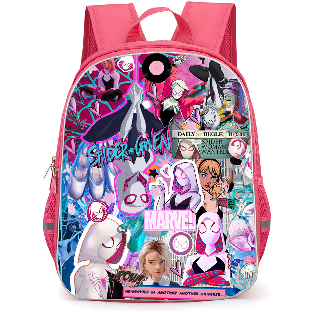Spider Man Across The Spider Verse Ghost-Spider Backpack StudentPack ...